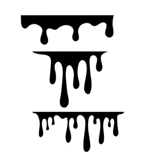 Dripping Borders Svg,dripping Svg,dripping Borders Clipart,choclate ...