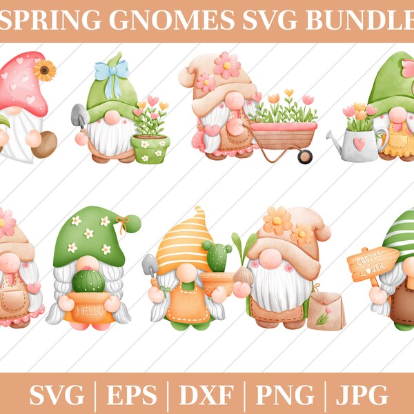 Spring Gnomes - Etsy