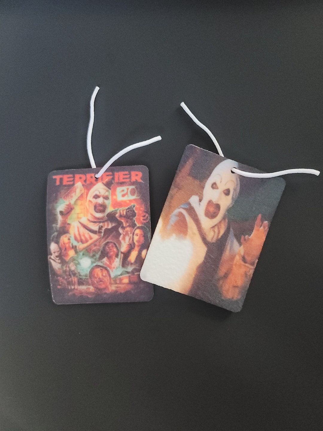 2 Pack Terrifier Air Freshener Handmade Horror Movie Themed Double ...
