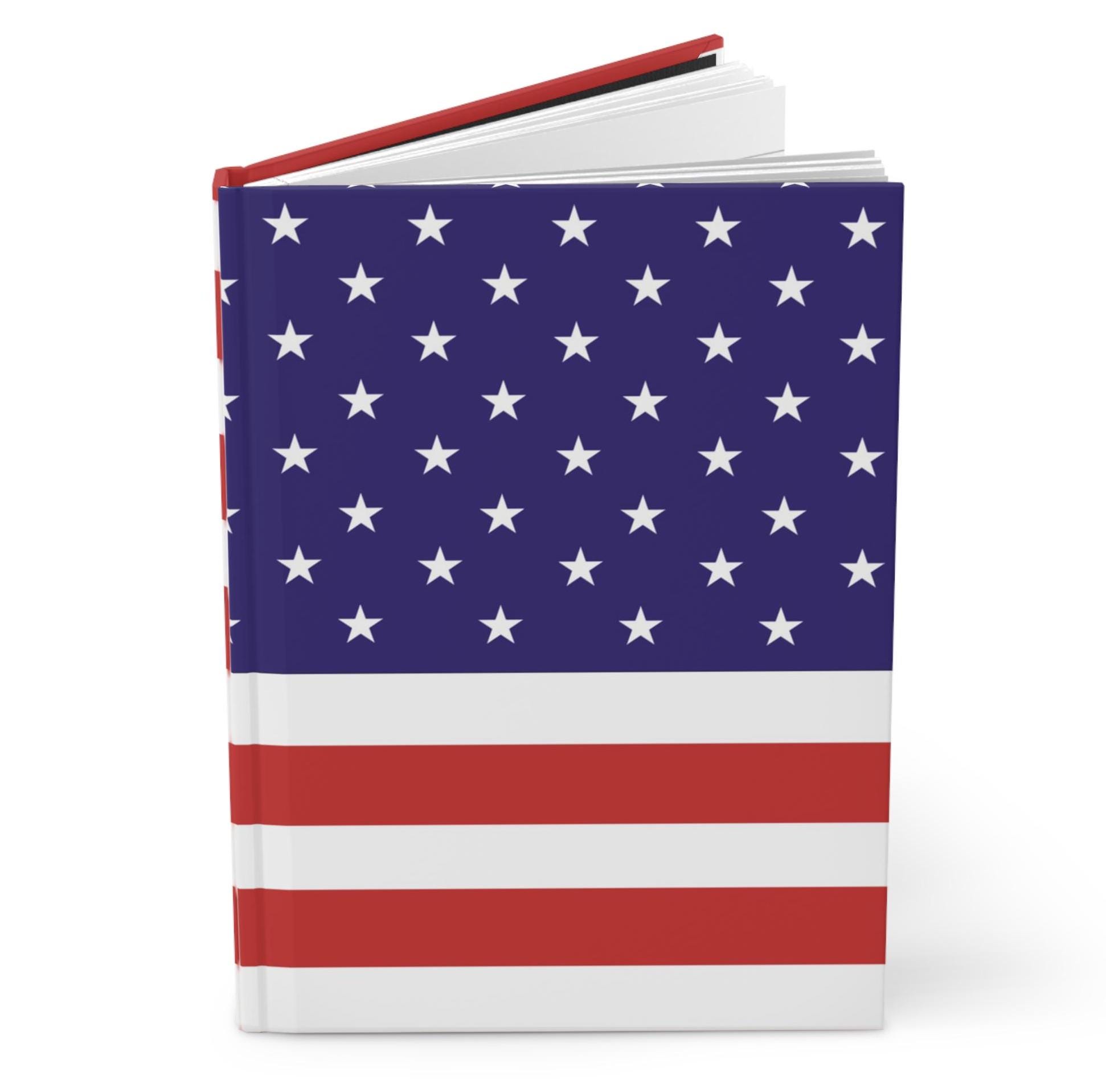 Patriotic Journal, US Flag Notebook, America Diary Gift, Military ...
