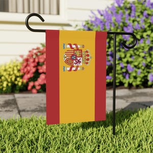 Spanish Flag, Spain Garden Banner, Spain Outdoor Decor, Spanish Flag ...