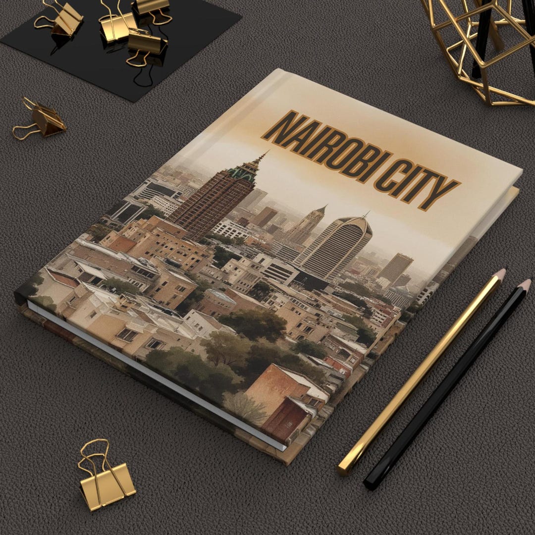 African Travel Journal, Nairobi Themed Notebook, Nairobi Diary, City of ...