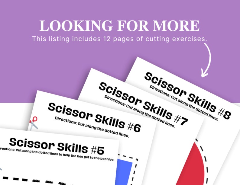 Scissor Skills | Fine Motor Practice | Toddler Activities With Scissors ...