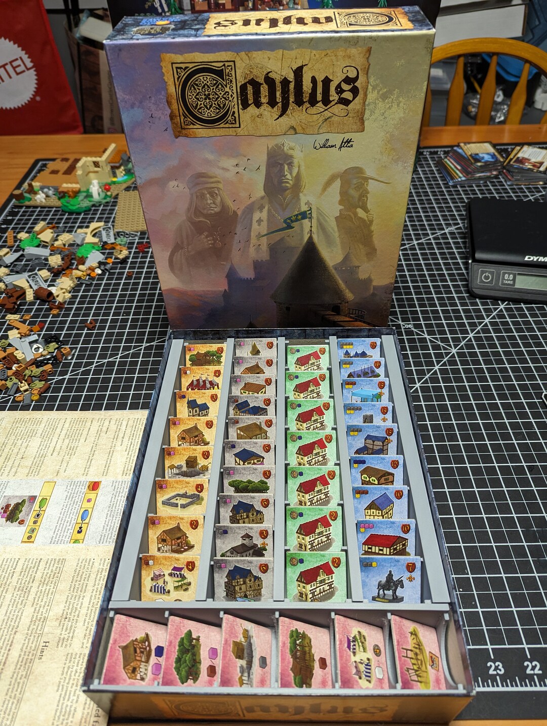 Caylus Board Game Insert / Organizer 3d Print STL Files - Etsy
