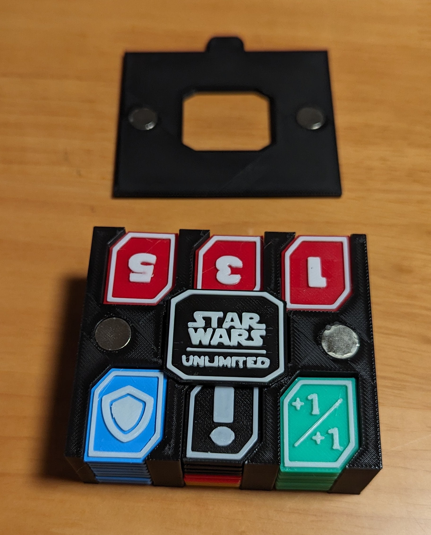 Star Wars Unlimited Token Set W/ Holder Twin Suns Tokens - Etsy