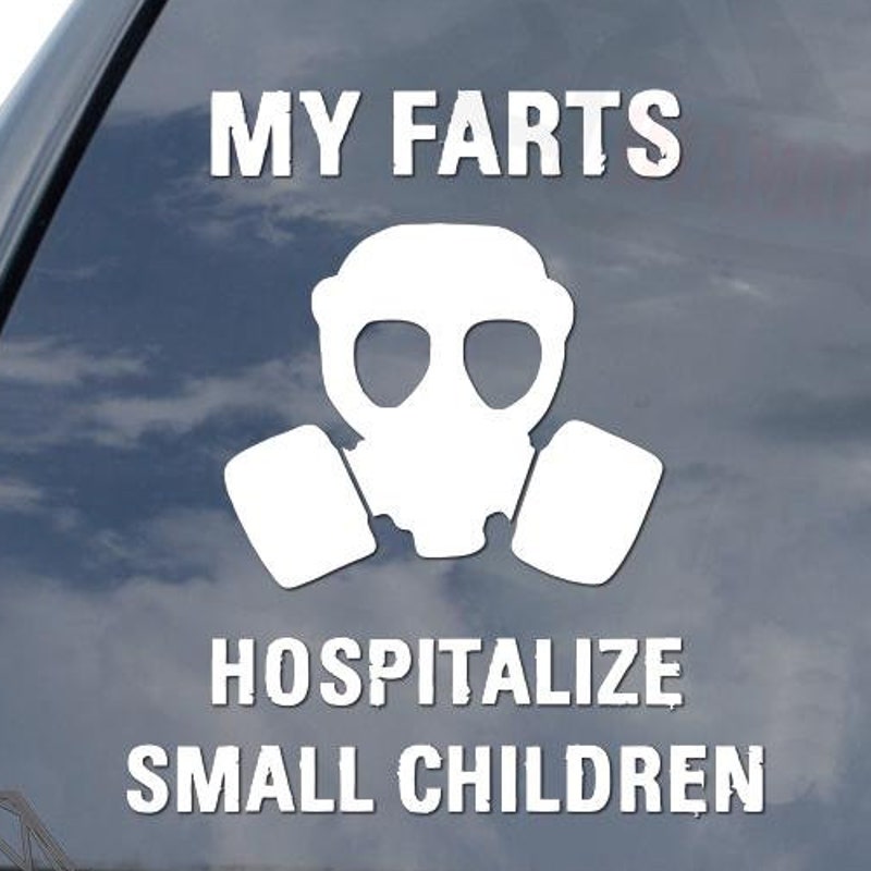 Fart Bumper Stickers - Etsy