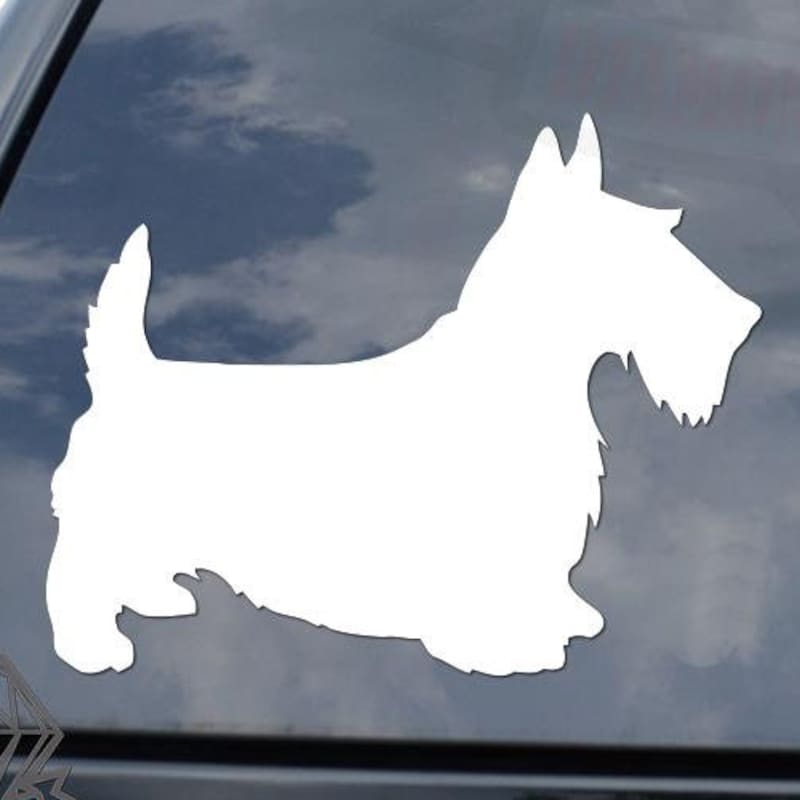 Scottie Dog Car Stickers - Etsy