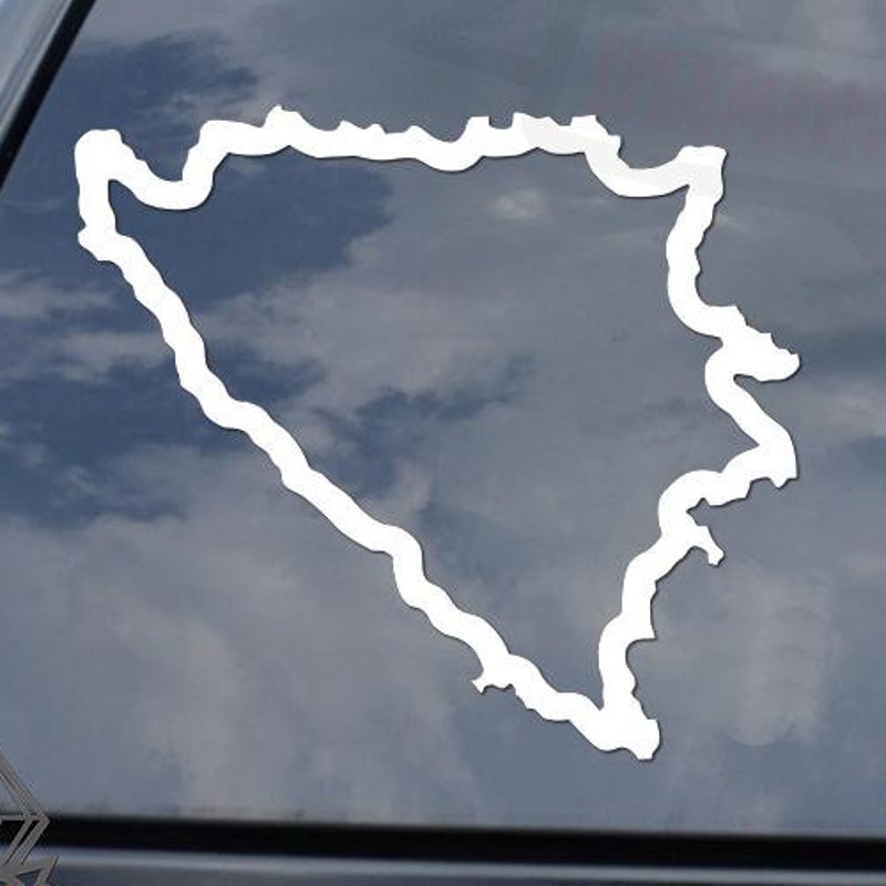 Car Text Outline Decal - Etsy