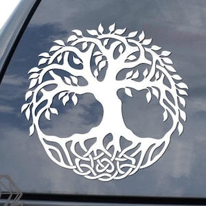 Celtic Tree of Life Sticker Decal for Car Truck Motorcycle Window ...