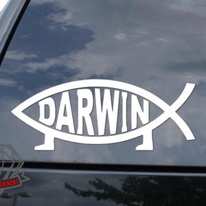 Darwin Car Fish - Etsy