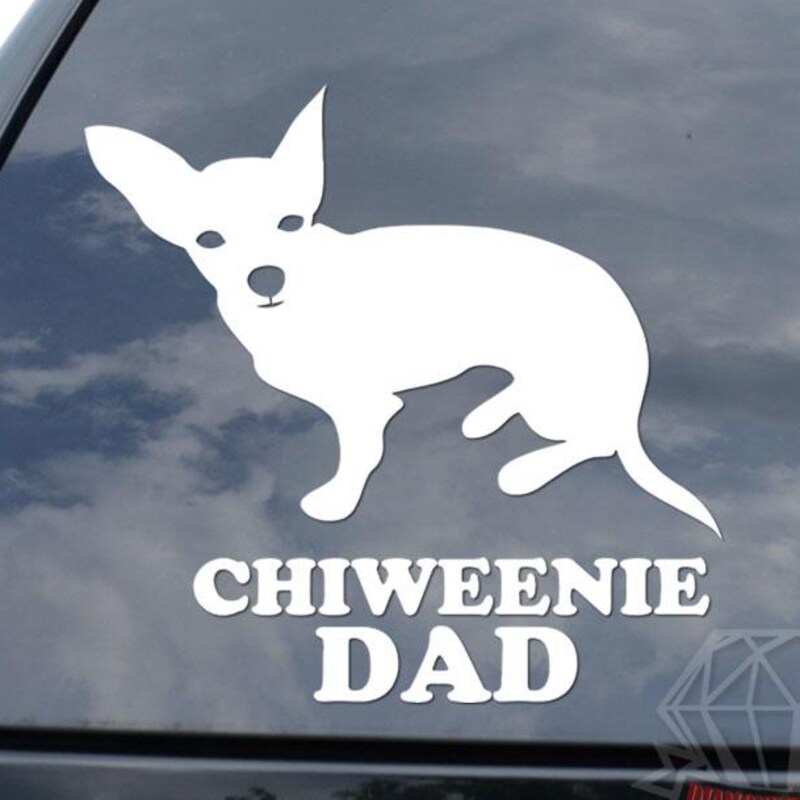 Chiweenie Decal - Etsy