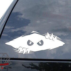 Creepy Monster Peeking Peeping Sticker Decal for Car Truck Motorcycle ...