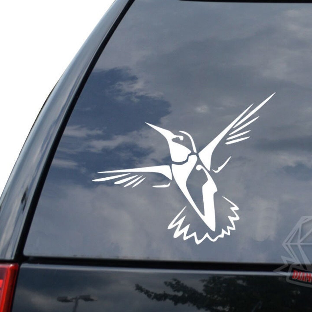 Tribal Art Hummingbird Bird Nectar Sticker Decal for Car Truck ...