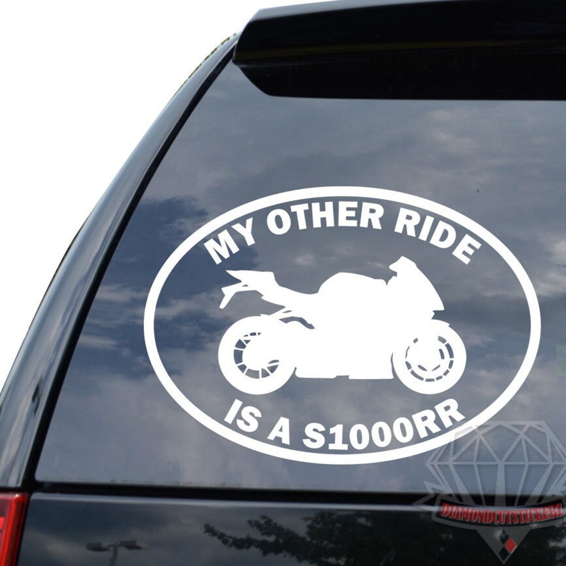 My Other Ride S1000RR Motorcycle Motorbike Street Bike Racing Sticker ...