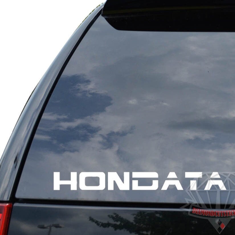 Hondata JDM Japanese Motorsports Racing Sticker Decal for Car Truck Motorcycle Window Bumper ...