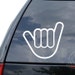 Hang Loose Shocker Hand Sign Japanese JDM Motorsports Sticker Decal for ...
