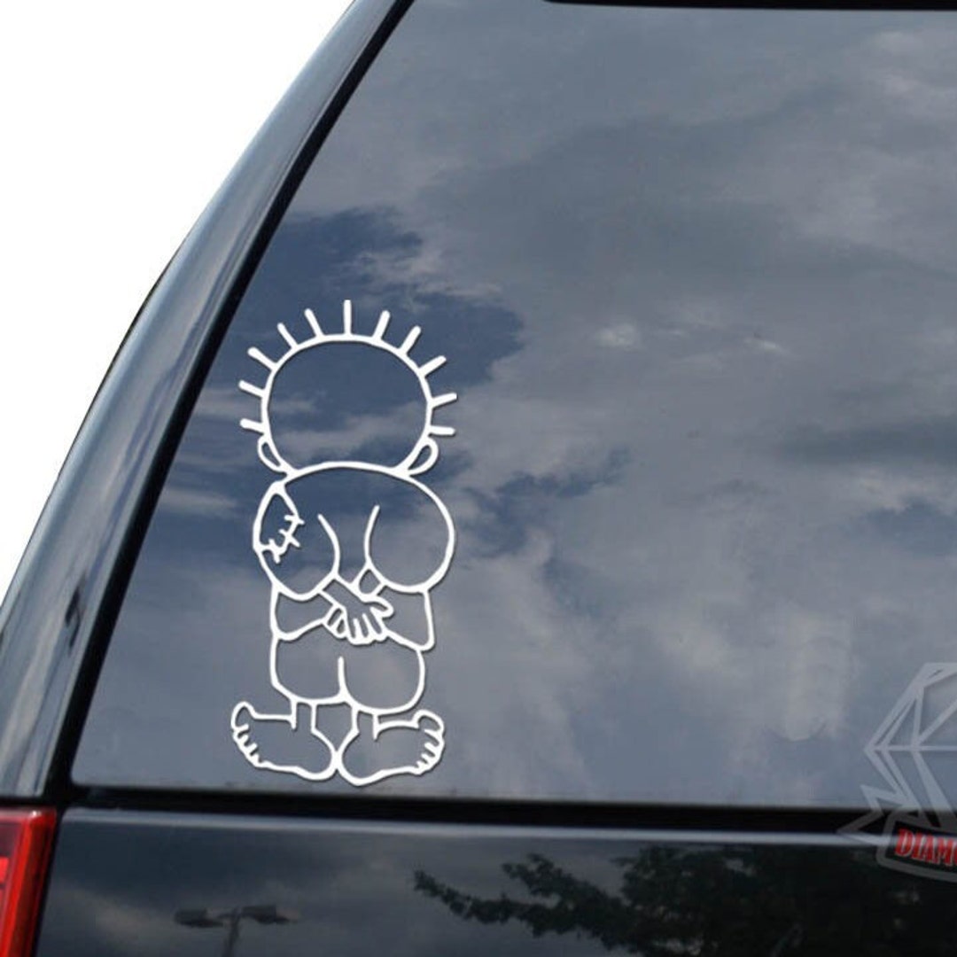 Handala Hanzala Palestine Boy Gaza Strip Sticker Decal for Car Truck Motorcycle Window Bumper ...