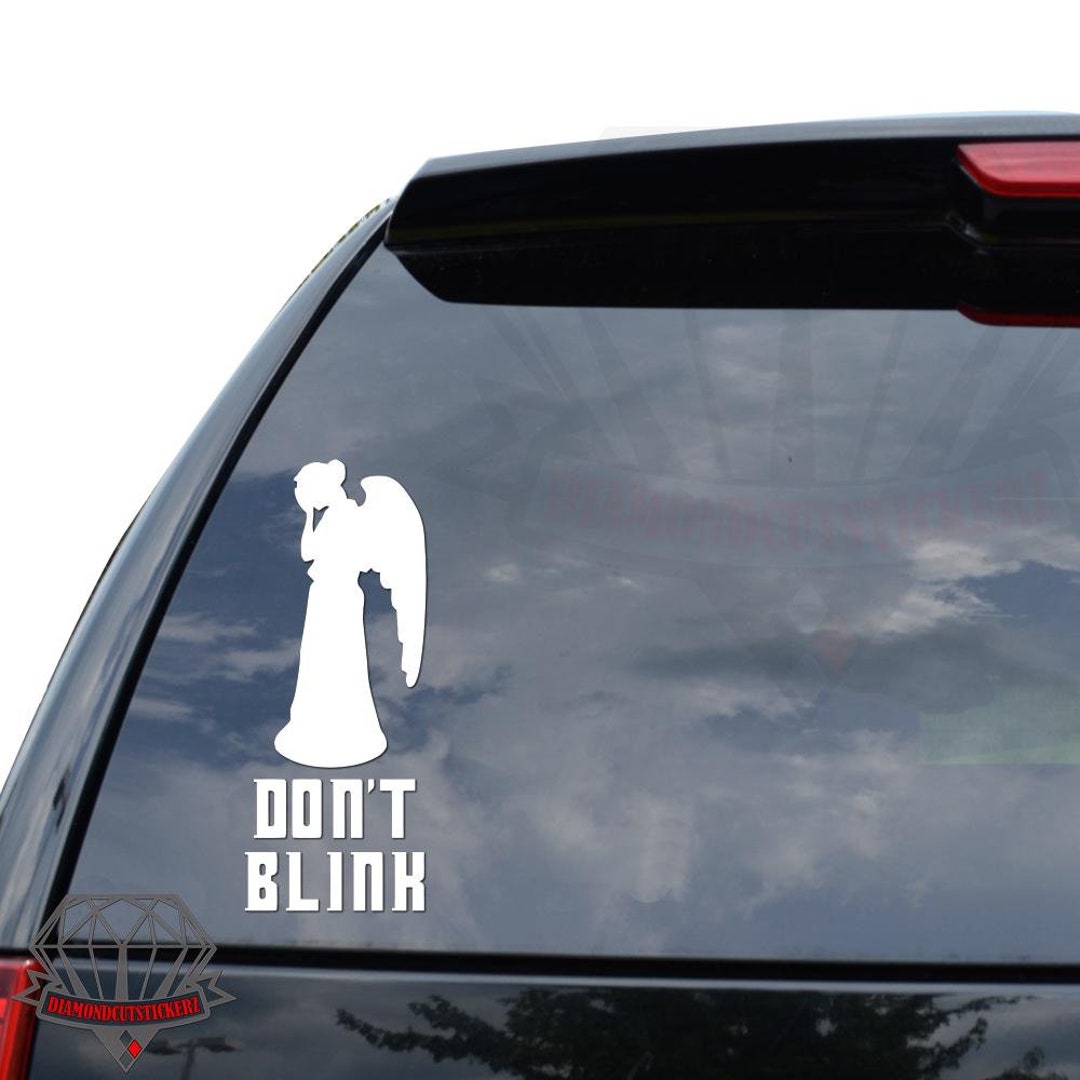 Don't Blink Weeping Angel Sticker Decal for Car Truck Motorcycle Window ...