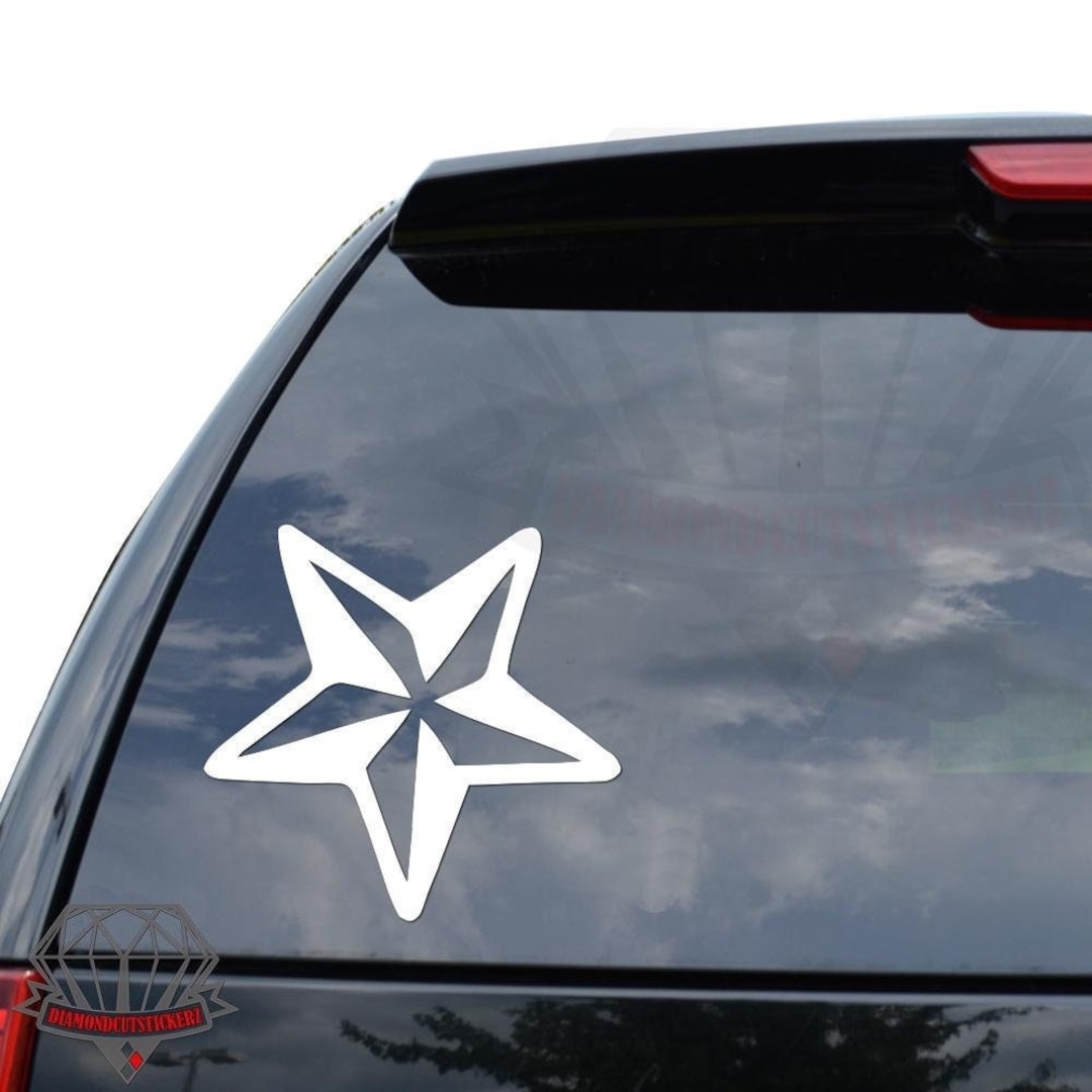 US Navy Star Naval Military Sticker Decal for Car Truck Motorcycle ...