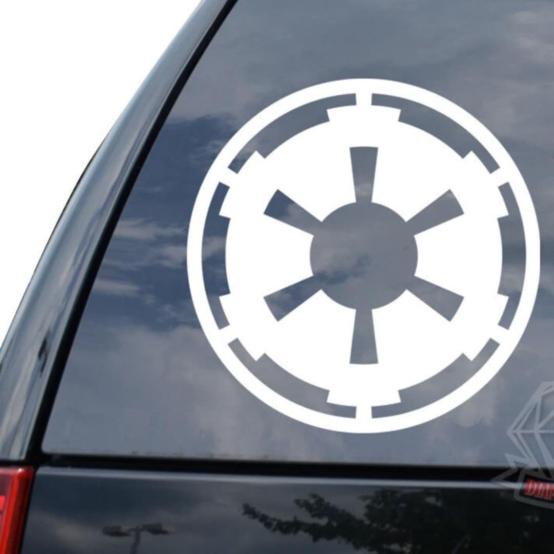 Galactic Empire Insignia Emblem Sticker Decal for Car Truck Motorcycle ...