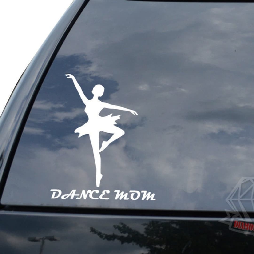 Dance Mom Ballet Dancing Ballerina Sticker Decal Car for Car Truck ...