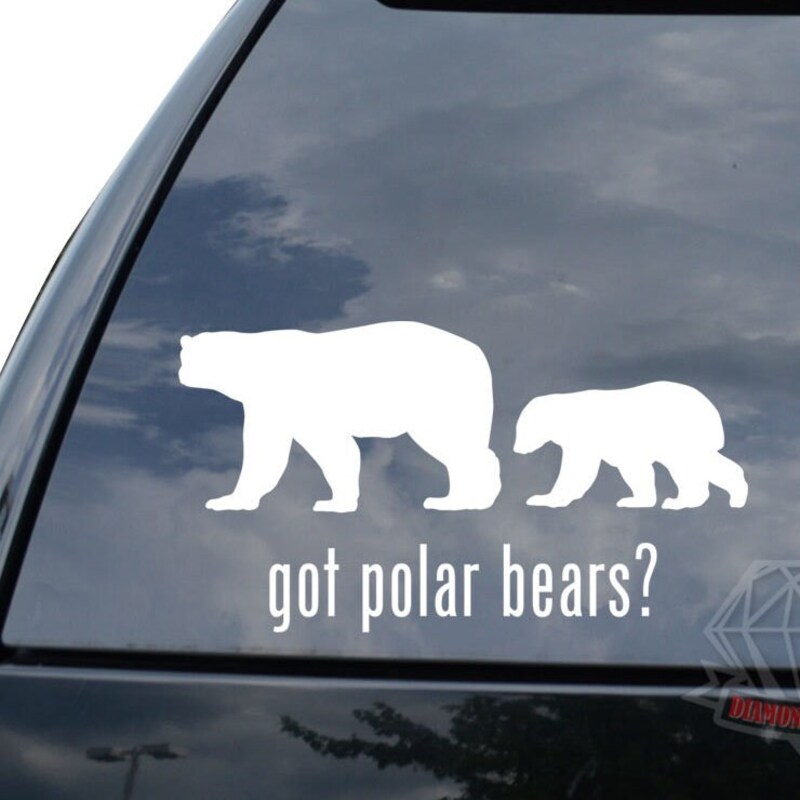 Polar Bear Decals - Etsy