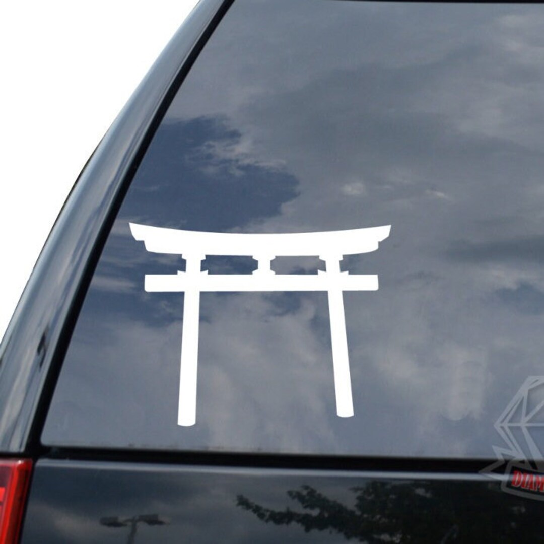 Japan Shinto Torii Gate Japanese Sticker Decal for Car Truck Motorcycle ...