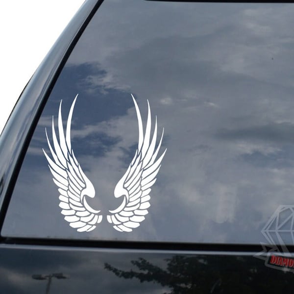 Angel Wings Wall Decal - Etsy