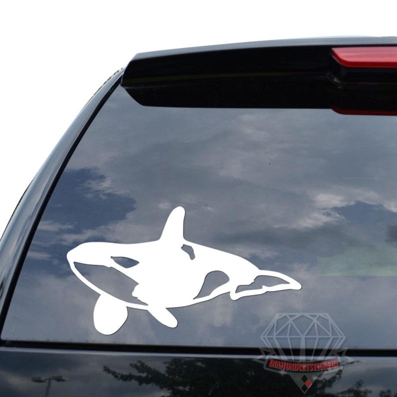 Orca Killer Whale Fish Ocean Sea Animal Sticker Decal for Car Truck ...