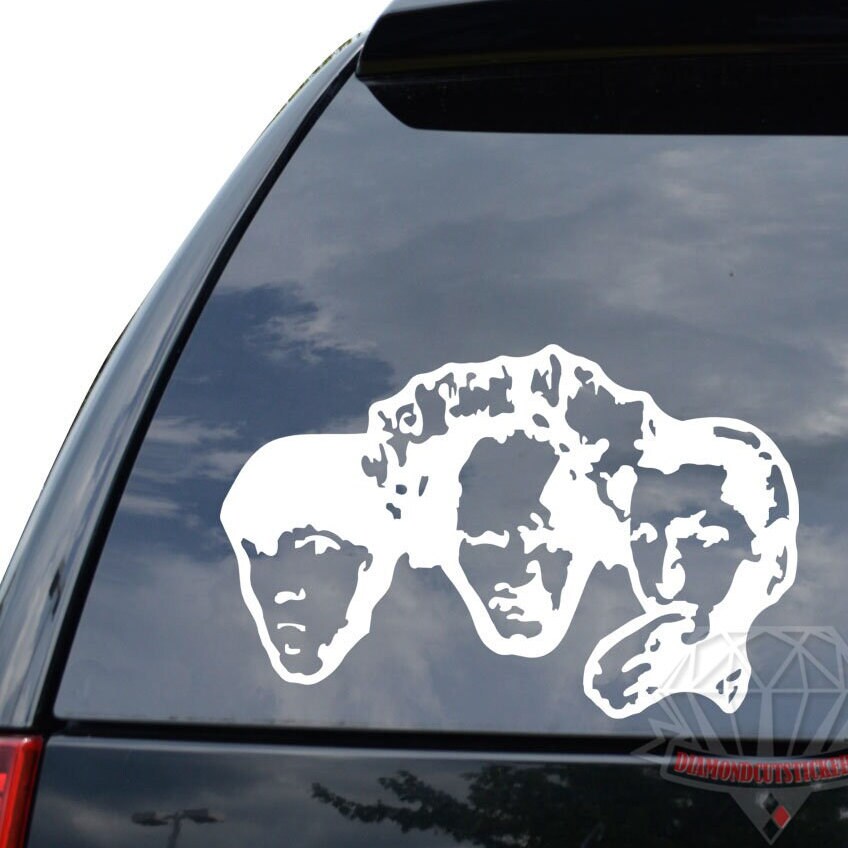 Three Stooges Comedy Show Funny Sticker Decal for Car Truck Motorcycle ...
