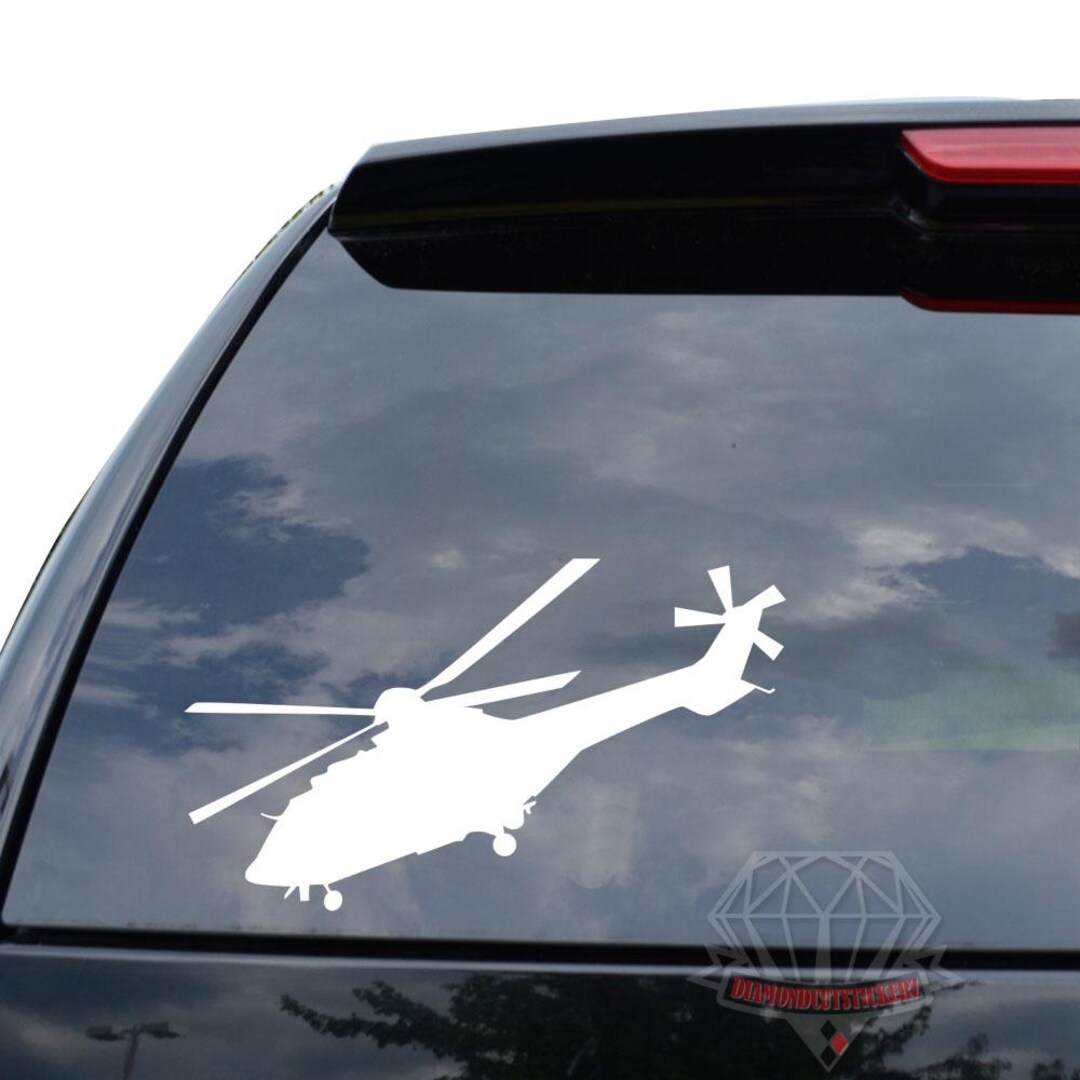 Puma Helicopter Pilot Army Military Sticker Decal for Car Truck ...