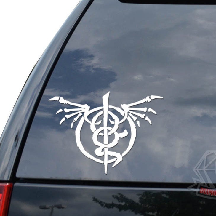 Lamb of God Wrath Symbol Sticker Decal for Car Truck Motorcycle Window ...