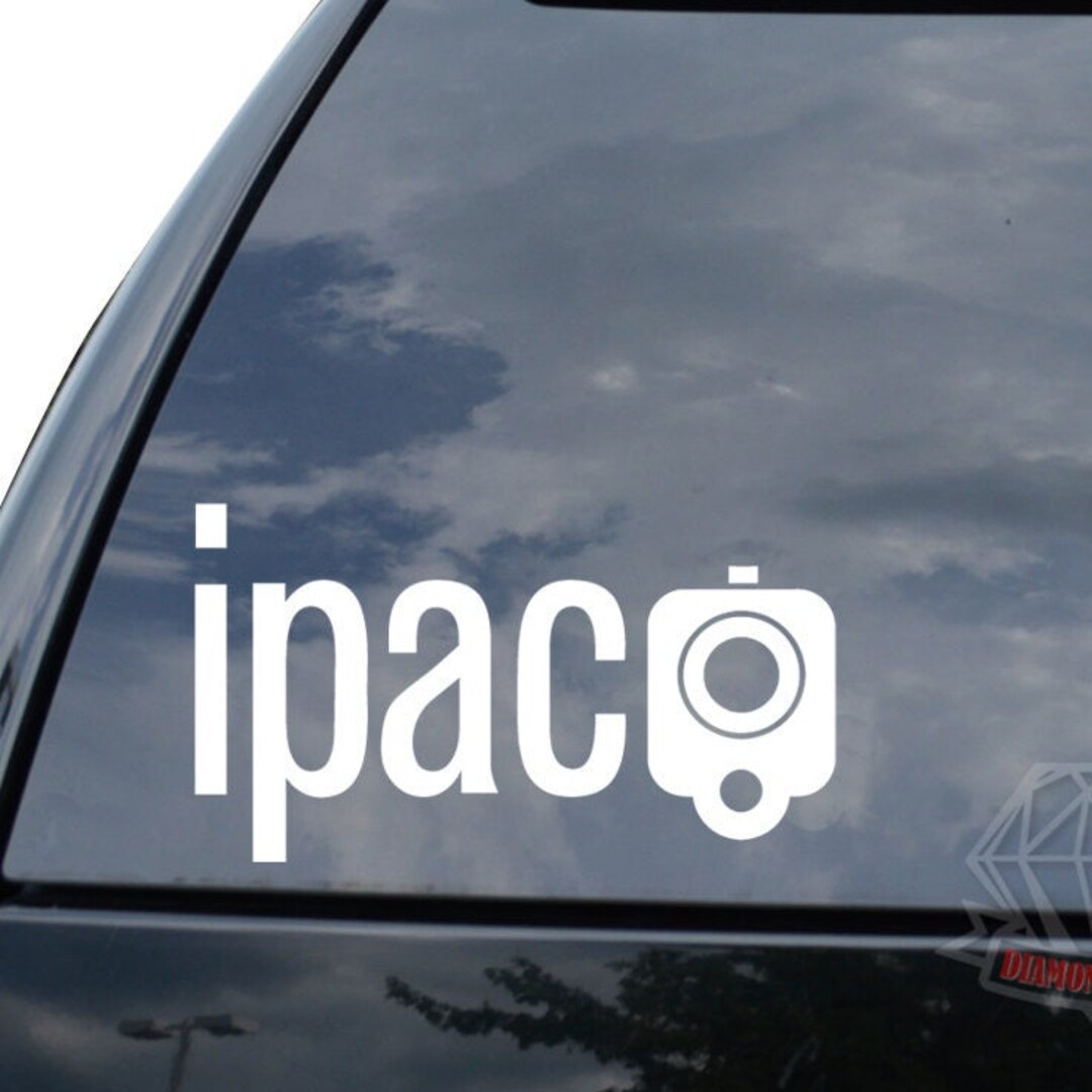 Ipac Gun Pistol Handgun Conceal Carry 2nd Amendment Sticker Decal for Car Truck Motorcycle ...