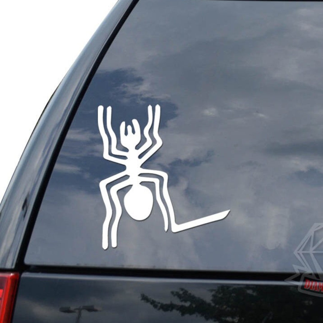 Peru Nazca Lines Spider Sticker Decal for Car Truck Motorcycle Window ...