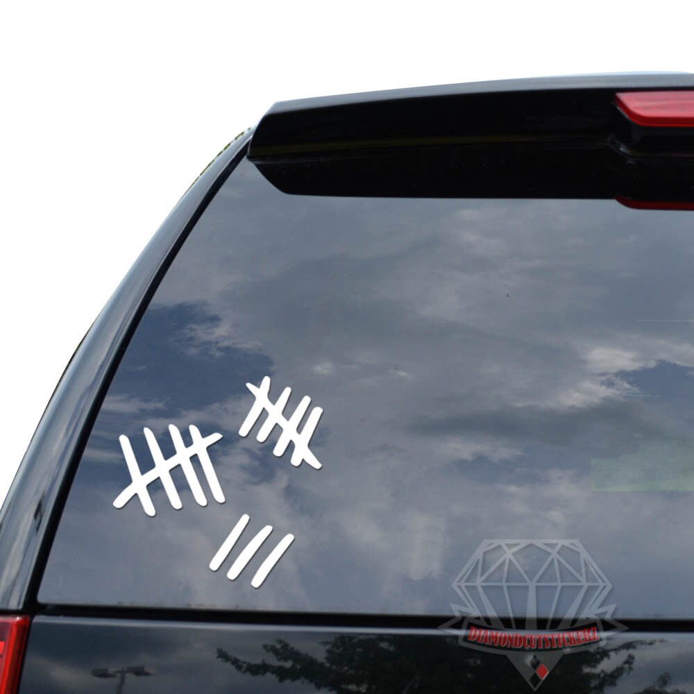 Tally Marks Silence Doctor Sticker Decal for Car Truck Motorcycle ...