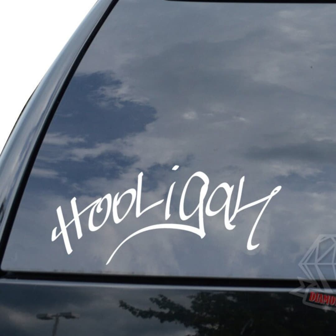 Hooligan Punk Trouble Maker JDM Japanese Motorsports Racing Sticker ...