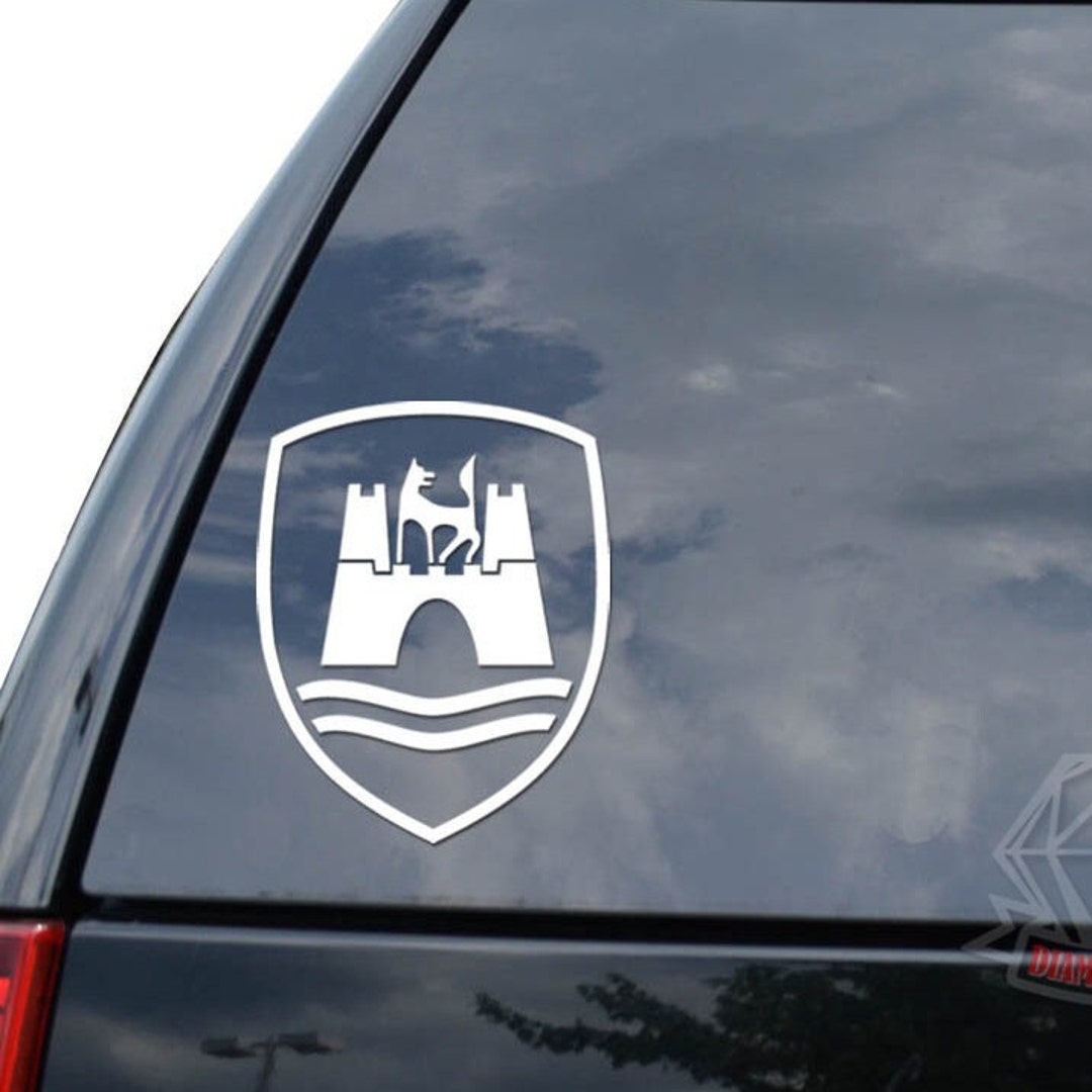 Wolfsburg Germany Coat of Arms Castle Sticker Decal for Car Truck ...