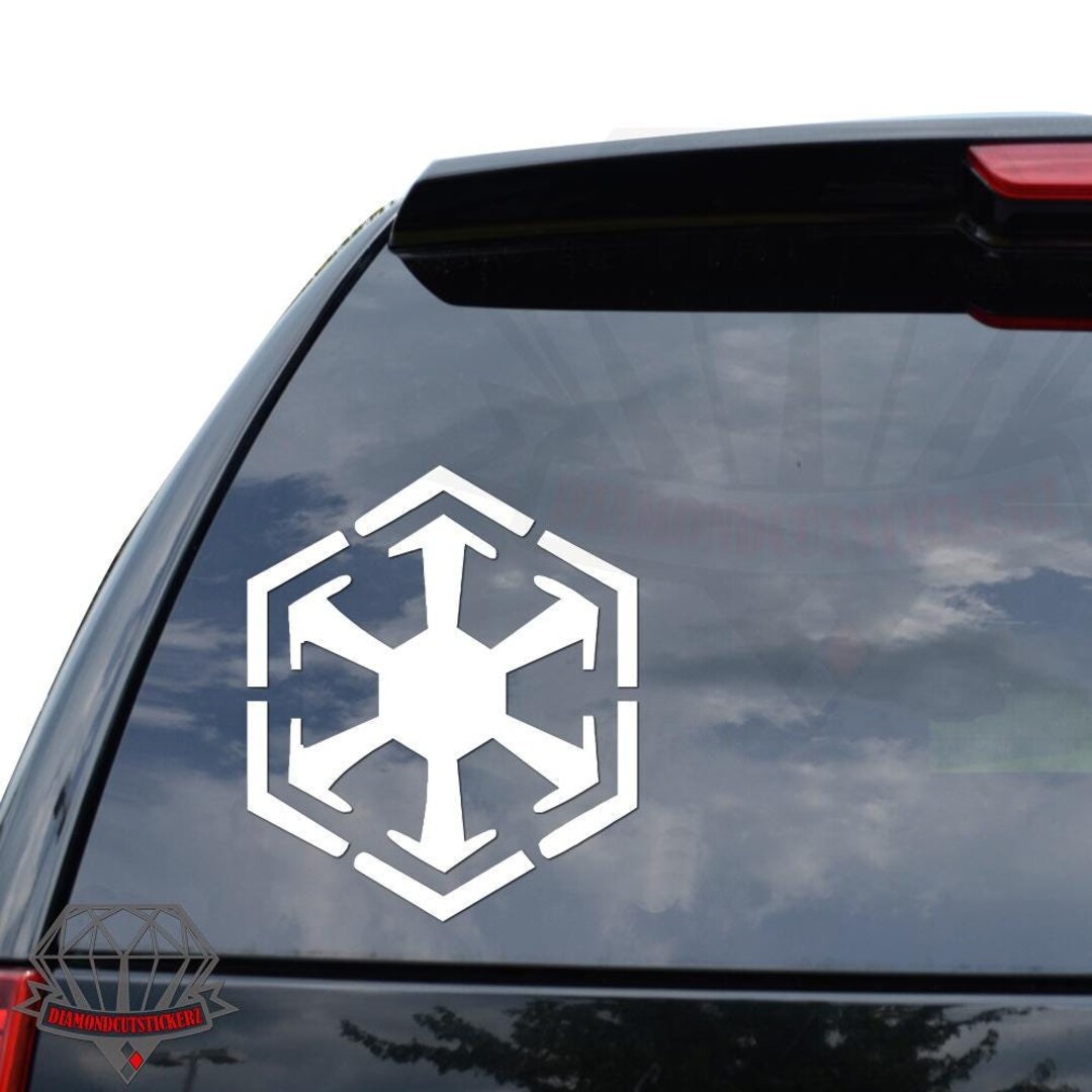 Sith Emblem Dark Side Force Sticker Decal for Car Truck Motorcycle ...