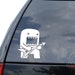 Domo Kun Monster Guitar Rock Roll JDM Japanese Sticker Decal for Car ...