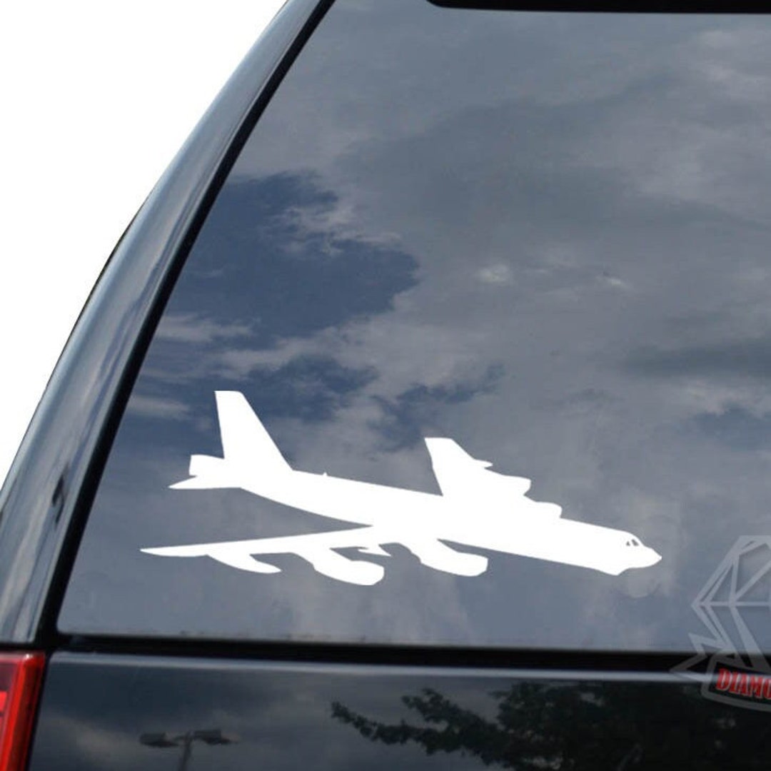 B-52 Stratofortress Bomber Plane Military Pilot Sticker Decal for Car ...
