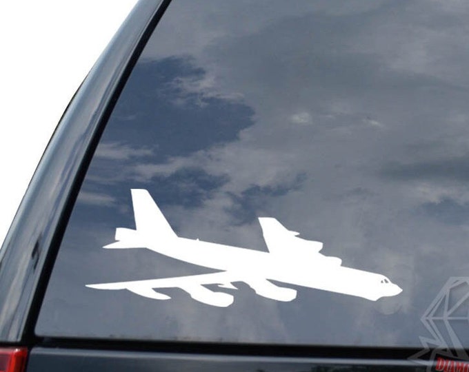 B-52D Decal front Bombs B52D Stratofortress BUFF Decal, B-52 Sticker ...