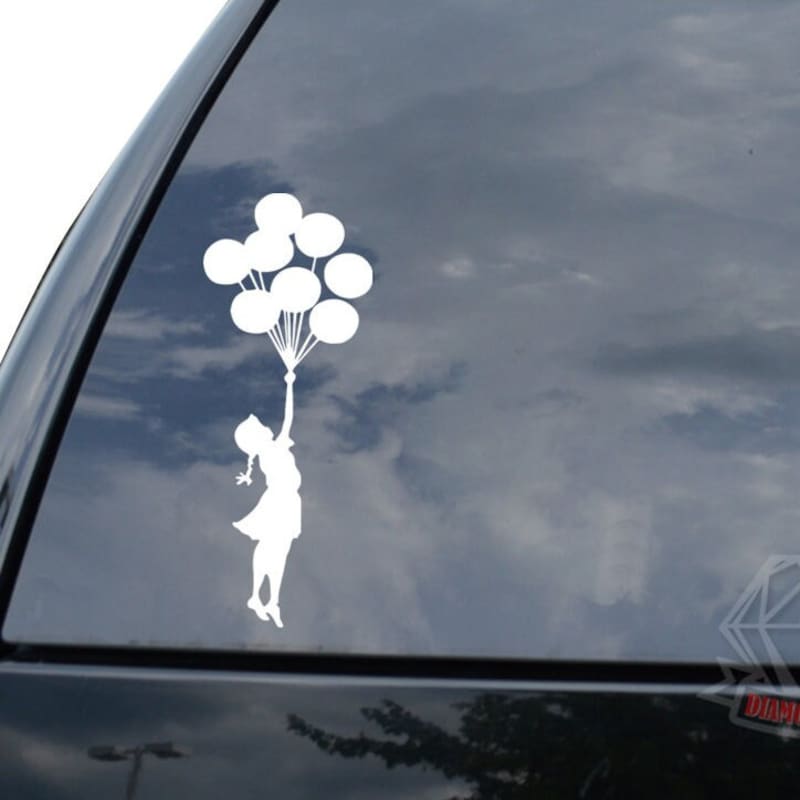 Banksy Car Decal - Etsy