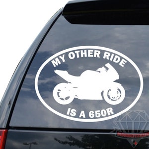 My Other Ride Ninja 650R Motorcycle Motorbike Street Bike Racing ...