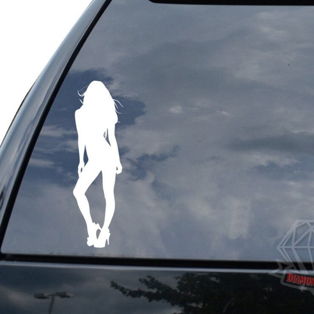 Sexy Girl Stripper Posing Strip Club Sticker Decal for Car Truck ...