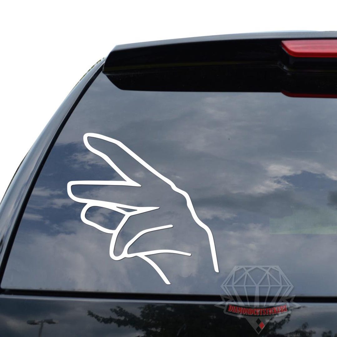What's up Dude Suh Dude Meme Hand Sign Sticker Decal for Car Truck ...