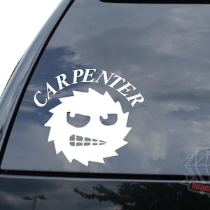 Carpenter Buzzsaw Home House Builder Sticker Decal for Car Truck ...