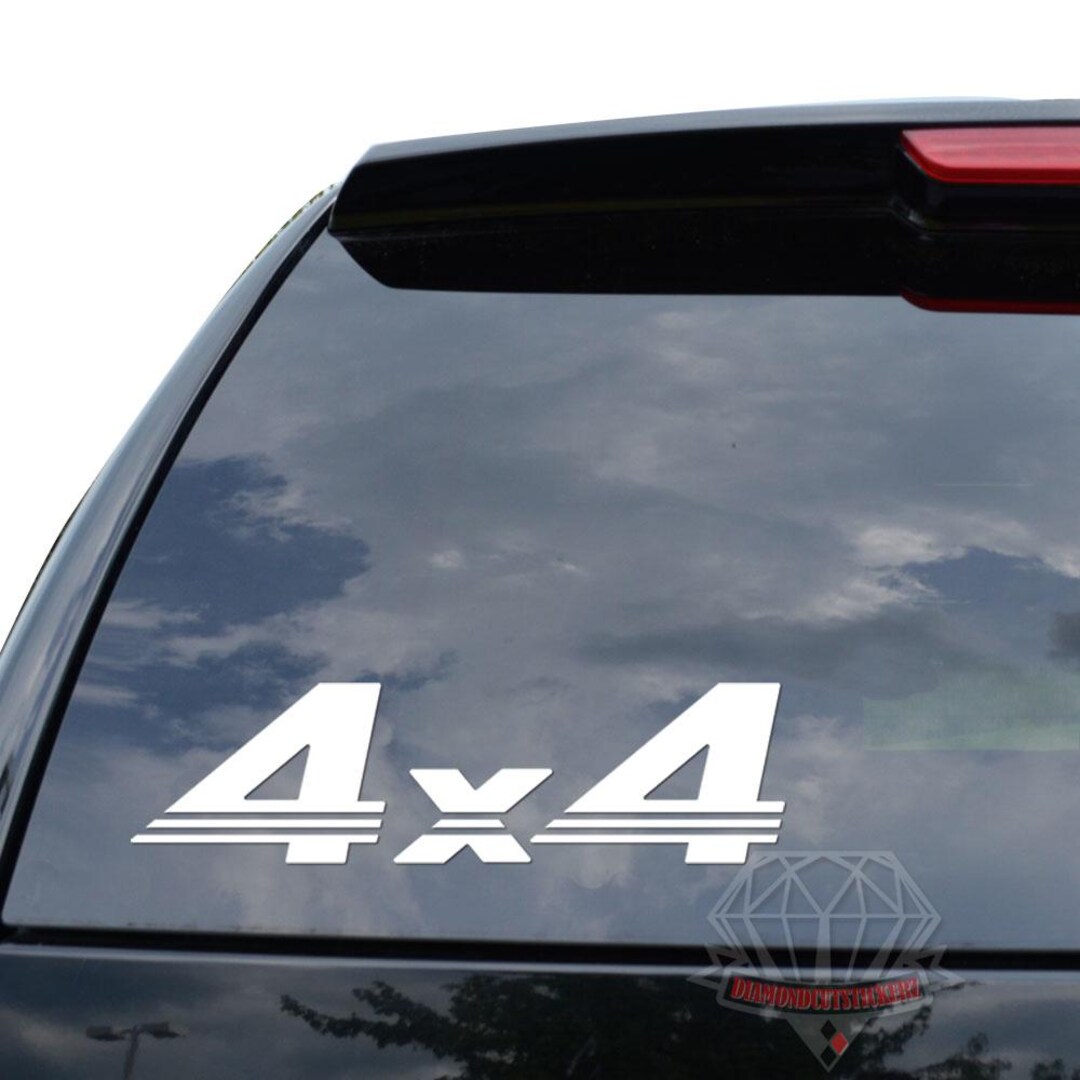 4x4 off Road AWD FWD All Terrain Style Sticker Decal for Car Truck ...