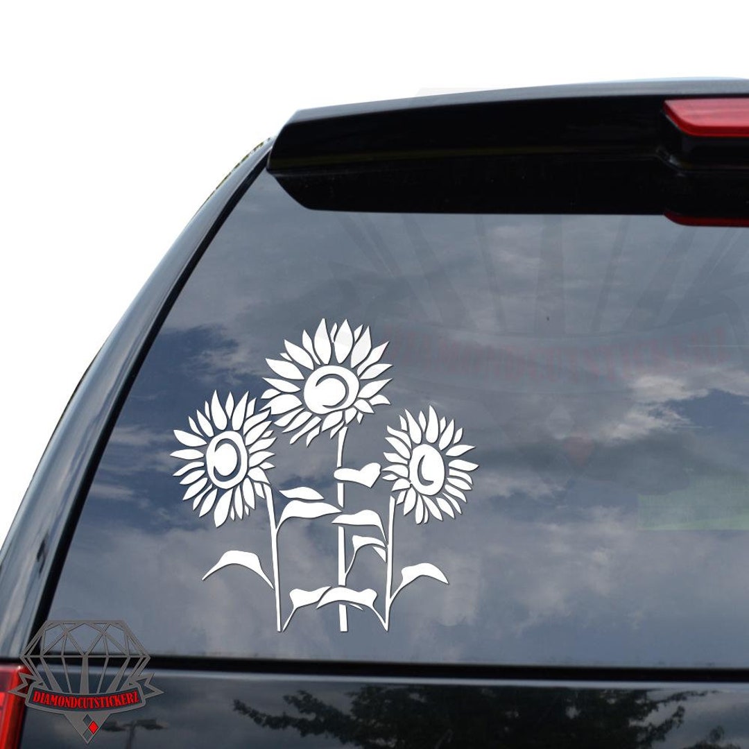 Sunflower Flowers Seed Plant Farm Farming Sticker Decal for Car Truck ...