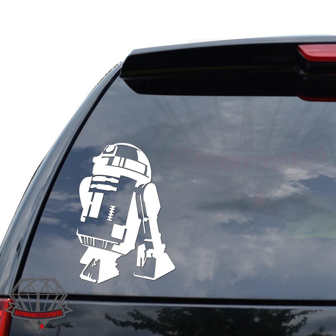 R2D2 Android Robot Sticker Decal for Car Truck Motorcycle Window Bumper ...