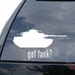 Got Tank Military Vehicle Amor Sticker Decal for Car Truck Motorcycle ...